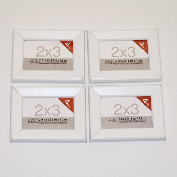Studio Decor | Accents | New Studio Decor 3 4 Mini Frames Set Of 4 ...